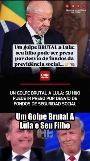 Golpe brutal a Lula: filho pode ser preso por desvio de fundos da previdência! 🚨