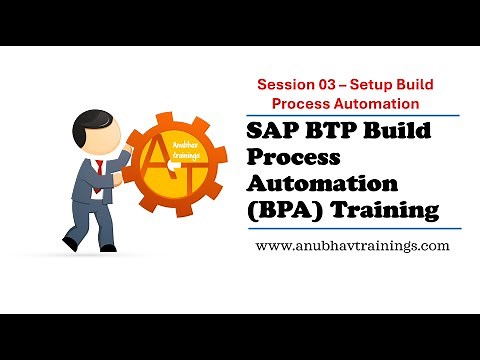 S01E03 SAP Build Process Automation Service | Automate & Optimize Processes with SAP Build PA