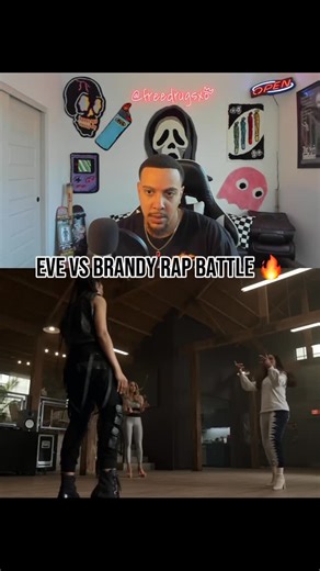 Dre Carter on Instagram: "Y’all remember the show “Queens” I always thought this rap battle was dope they went crazy for a TV show 🔥😮‍💨 Brandy might have got her though I ain’t know her rap voice was like that 😮‍💨🔥 Music family who yall think won ? 👀🔥 #eve #brandy"