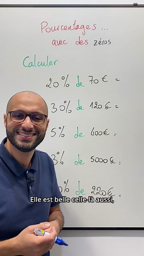 Calcul des pourcentages en mathématiques