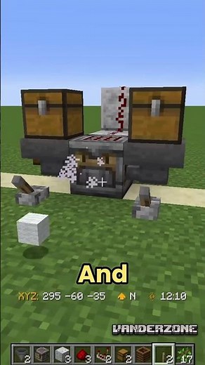 Auto Wool Crafter in Minecraft! (String to Wool)