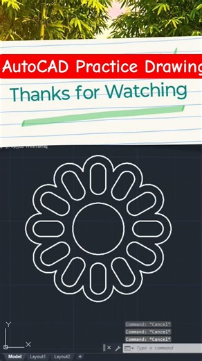 AutoCAD users ke liye must-know command 💯