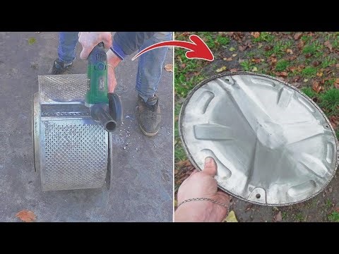 Awesome DIY Project Using a Washing Machine Drum!