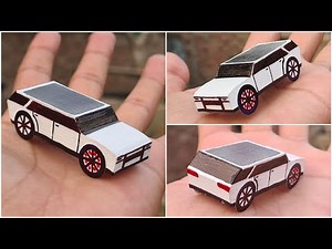 How to make car from paper / easy paper car / DIY futuristic paper car