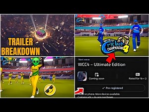 WCC4 Official Teaser Review | Nextwave Multimedia Just Changed Cricket Gaming Forever!