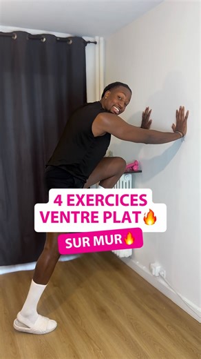 🔥 4 exercices simples contre un mur pour dégonfler le ventre 🔥 Tu veux réduire les bourrelets du bas du ventre sans sauter, sans matériel et sans te faire mal ? Cette mini-routine est idéale pour relancer le ventre, activer les muscles profonds et te remettre en mouvement en douceur 💪 ✔️ Accessible à tous les niveaux ✔️ Parfait si tu reprends le sport ✔️ Zéro impact, zéro pression ✔️ Faisable à la maison, contre un mur ⚠️ Petit rappel important (et honnête) : Aucun exercice ne fait fondre le 
