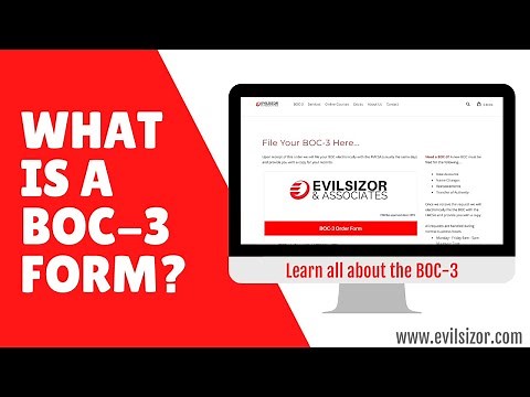 What is a BOC 3?