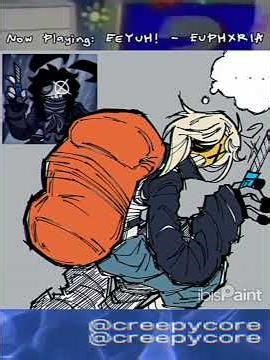 Feeling silly today... || #oc #art #webcore