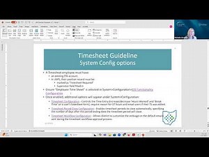 ESS Overview Day 3 Timesheets