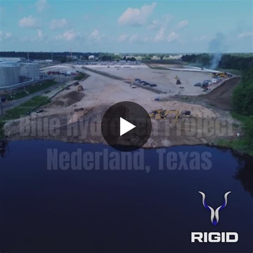 We are honored to have supported Linde Logistics on the Blue Hydrogen Project in Nederland, Texas. Over two years, our team constructed the MOF and heavy haul roadway required to transport the… | RIGID