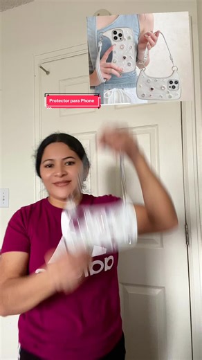 Protector para iPhone, en forma de carterita está precioso#protector#funda#