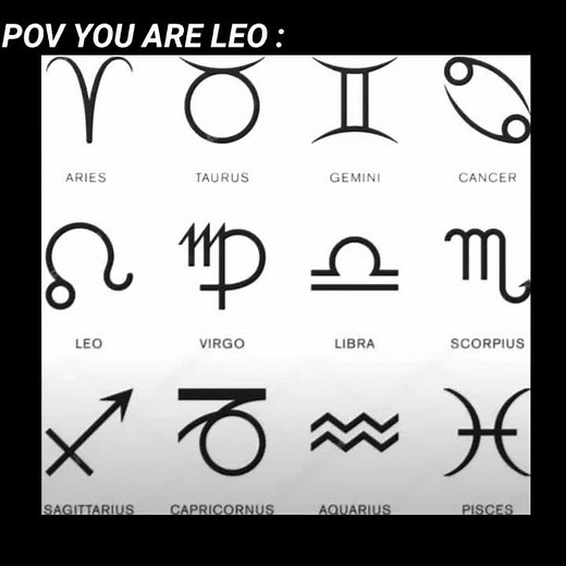 Leo Zodiac Sign Hair Color | POV Leo Edit