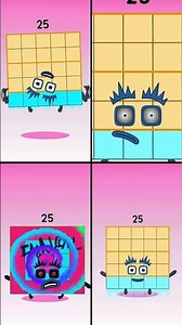 Sprunki Numberblocks 25 Phases #sprunki #incredibox