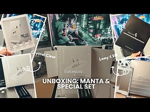 Supernote Unboxing: Manta & Special Edition Crystal Nomad