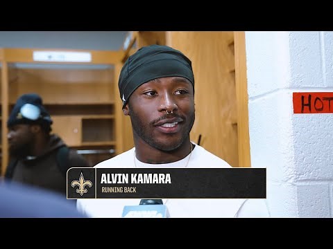 Alvin Kamara interview | Saints-Bears Postgame | 2025 NFL Week 7