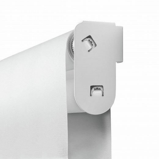 Riva Made To Measure White LHS Blind Double Bracket Roller Accessory