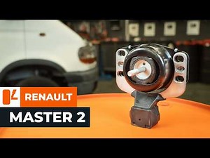 How to replace the right engine mount on the RENAULT MASTER 2 Van [AUTODOC TUTORIAL]