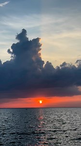 4.8K views · 335 reactions | Last night’s sunset was B-E-A-utiful as the sun backlit towering cumulus clouds in the distance. About as relaxing as it gets! | Meteorologist Eric Snitil | Facebook