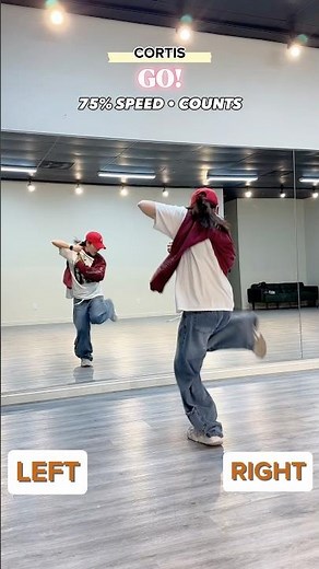 CORTIS ‘GO!’ Dance Tutorial (Slow+Counts) #cortis #go #cortis_go #dancetutorial