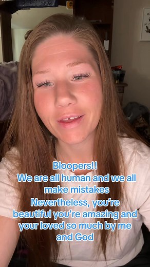 I shared this because we all make mistakes. No one was perfect, but Jesus, but that’s part of our quirks who we are. We are sinners who Jesus has cleansed by his precious blood.!! stay beautiful stay amazing. Stay prayed up stay in your world and stay keeping your eyes focused on God.#bloopers #wearehuman #WeAllWeGot #youareloved #youarebeautiful #fypシ゚viralシfypシ゚ | Candace LaRae Sledge