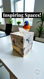 1.2K views | Ready for the grand finale of our French Country tissue box DIY?  In Part 2, we're diving into the magic of decoupage with a beautiful vintage napkin and adding intricate air-dry foam clay motifs to finish this stunning piece. You'll love the results! #DIYTutorial #HomeDecor #VintageStyle #Crafts #EasyDIY | Diane's Designs & Boutique | Facebook