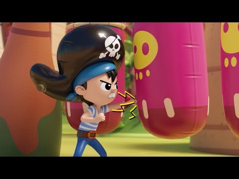 Pfffirates ! 💪 PIRATE'S TRAINING - NEW Cartoon for Kids