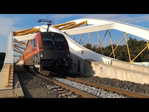 Trains in the Czech Republic October 2025 | ÖBB, RailJet, CityJet, RTI