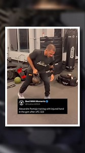 This UFC Fighter is BACK 1 Week after ELBOW Injury! - Alexandre Pantoja INJURY UPDATE! . . . . . Follow @mma.dost @mmadostclips . . . . . . #alexandre #alexandrepantoja #ufcfighter #ufcchampion #ufcwhitehouse #ufc #motivation #mma #motivationdaily #mixedmartialarts | MMA DOST