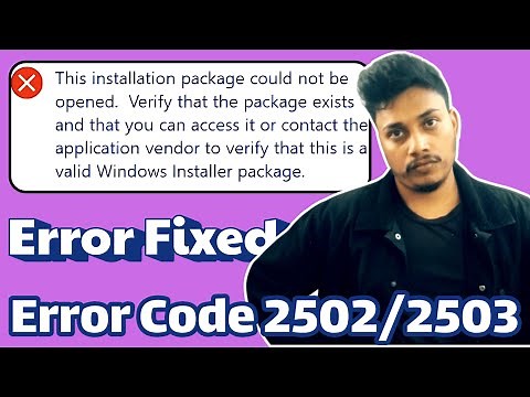 This Installation package could not be opened in Windows 11 / 10 /8/7 - How To Fix Installer Error ✅
