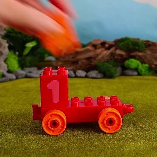 Learn Numbers with Lego Duplo Number Train Counting 1 to 10 Educational Video for Toddlers Kids Easy