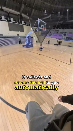 Basketball return machine #basketballball #basketball #sports #basketballequipment