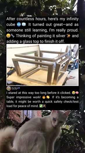 Infinity Cube Table Build Is Surprisingly Mesmerizing!