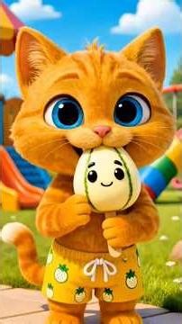 Cute Cat Video Cartoon for Kids 😊#cute #cat #cartoon