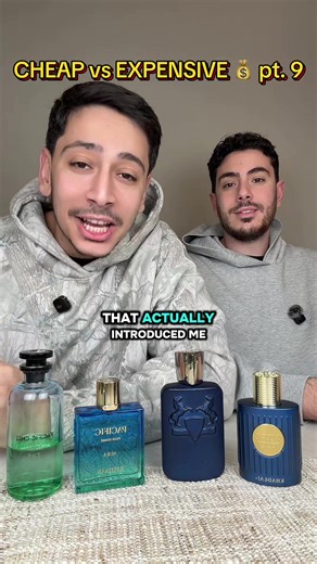 A Fragrance Expert: Can He Tell The Difference Between Cheap vs Expensive 🤔 @BeautyHouse US @Rayhaan Perfumes @Khadlaj Perfumes #fragrancetok #fragrancerecommendations #fragrance #fragrancetiktok #fragrancereview