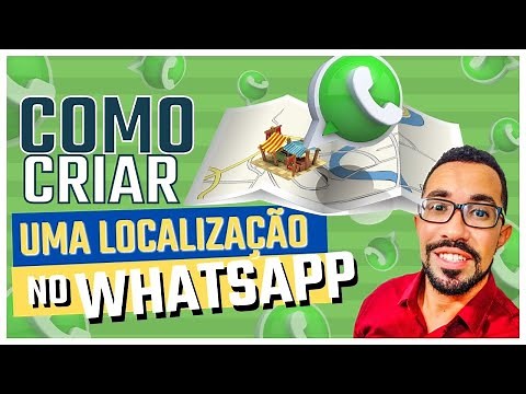 COMO CRIAR LOCALIZAÇÃO NO WHATSAPP | Utilizando o celular e o aplicativo Foursquare