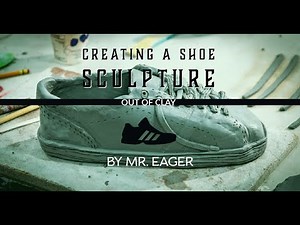 Creating a Ceramic Shoe Out Of Clay