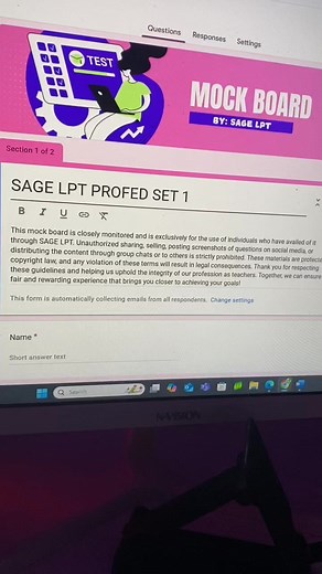 4.2K reactions · 579 shares | FOR THOSE WHO ARE INTERESTED PLEASE MESSAGE ME DIRECTLY. THESE QUESTIONS ARE BASED FROM LET PREVIOUS QUESTIONS. #letreviewer #mockboards #letreview | Sage Vlogs | Facebook