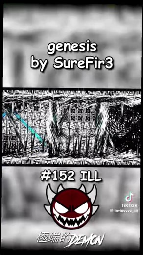 Hardest gd level? Say in comments #challenge #gd #genesis #brutal #fyp