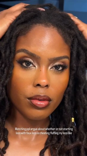 DMV Loc Goddess🍃💫 on Instagram: "You had no idea it was possible to start beautiful, healthy, thick locs by wearing faux locs for years. 2 years in my case to be specific. I wore this set of @bobbiboss_hair Nu Locs (4 packs of 24”) for 2 years before removing them. In that time I was able to transition from loose hair to loc’ed hair. I palm twisted my new growth every 2 months. And enjoyed watching my extensions grow out more and more. When I decided to remove them. It was very easy. And a big