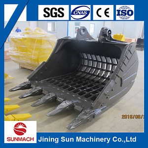 [Hot Item] Excavator Attachment Skeleton Riddle Digger Buckets