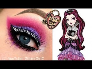 Ever After High RAVEN QUEEN Makeup Tutorial