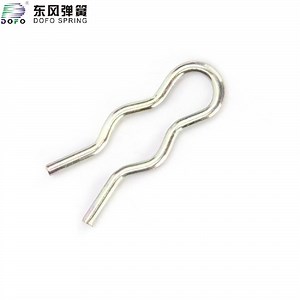 [Hot Item] Custom Single Coil R Clip Retaining Pins and Clips for Cable Clamp