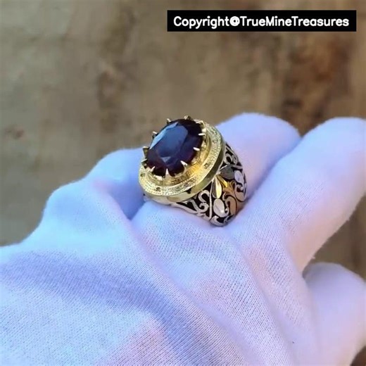 Original African Red Ruby Ring - New Year Gift - 925 Sterling Silver - Handmade Natural Ruby Jewelry - January Birthstone - Etsy