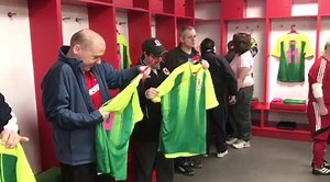 99K views · 1K reactions | MUST WATCH | The moment our disability group walked into the Middlesbrough FC home dressing room and saw their own kits hanging on the pegs...  | MFC Foundation | Facebook
