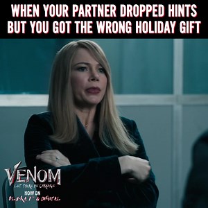 750 reactions · 57 shares | Don’t mess this up. #Venom: Let There Be Carnage makes the perfect gift! Get it on Digital and Blu-ray NOW! | Venom | Facebook