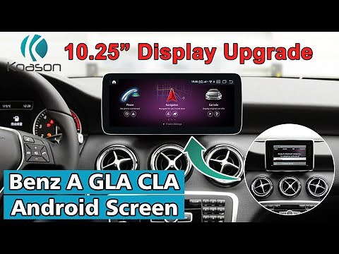 Mercedes Benz A CLA GLA W176 W117 Android Screen NTG4.5 Intallation Guide | Koason 10.25" Display