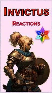 Reactions Should Be Common #ttrpg #gamedev #invictus