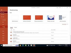 How to combine portrait and landscape in PowerPoint