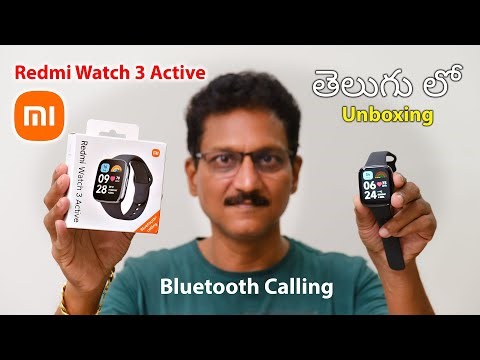 Redmi Watch 3 Active 🔥 Unboxing in Telugu...