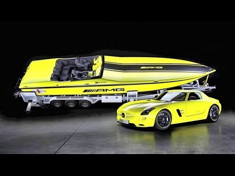 Mercedes AMG Cigarette Racing Fastest & Most Powerful Electric Boat